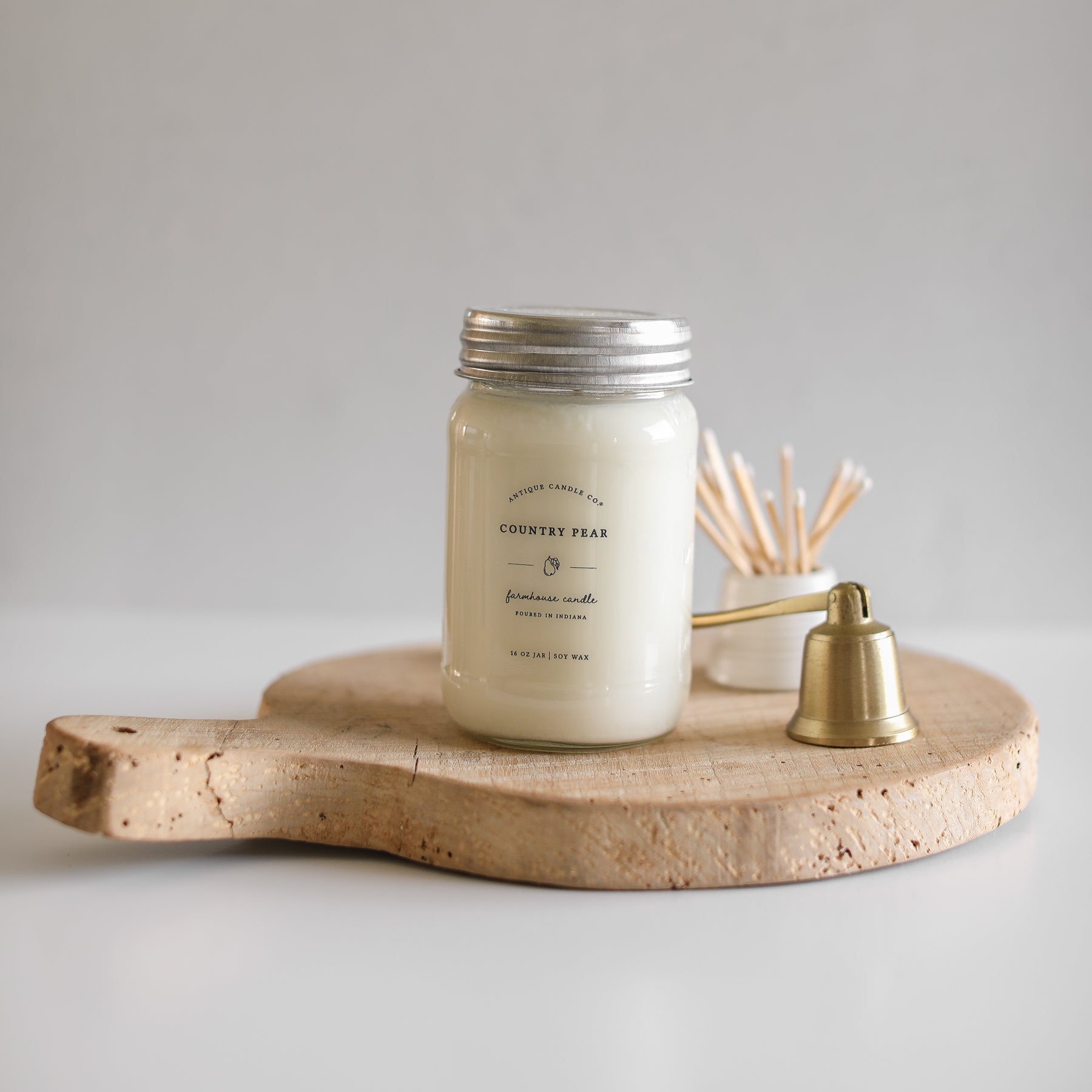 Country Pear Candle – Grow + Gather