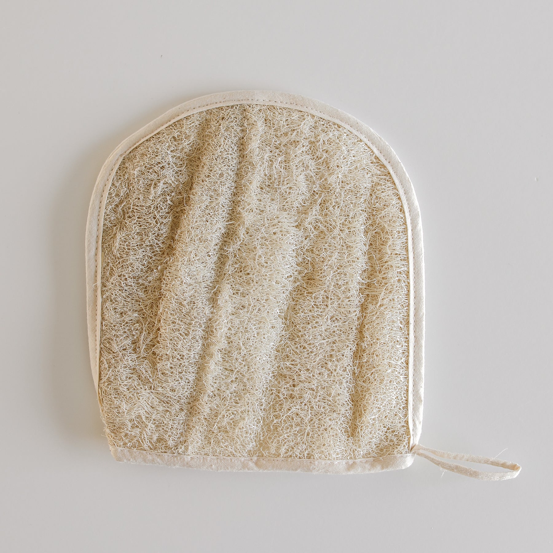 Cotton Terry Cloth/ Loofa Mitt with Loop – Grow + Gather